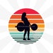 Crossfit Sticker, Girl Power Sticker, Lift Sticker, Girl Weightlifting ...