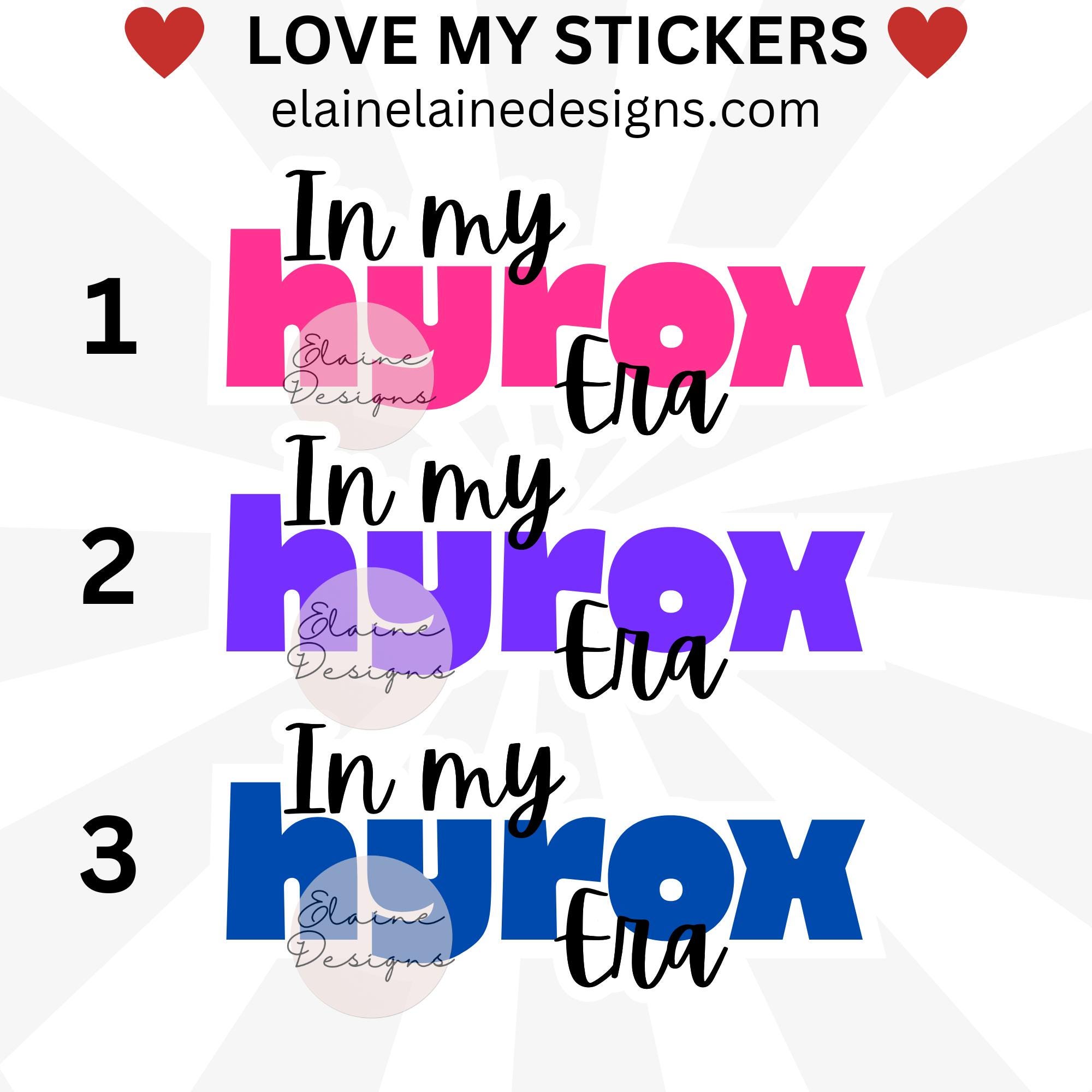 Hyrox Sticker, Hyrox, in My Hyrox Era, Hyrox Era Sticker, 1k at a Time ...