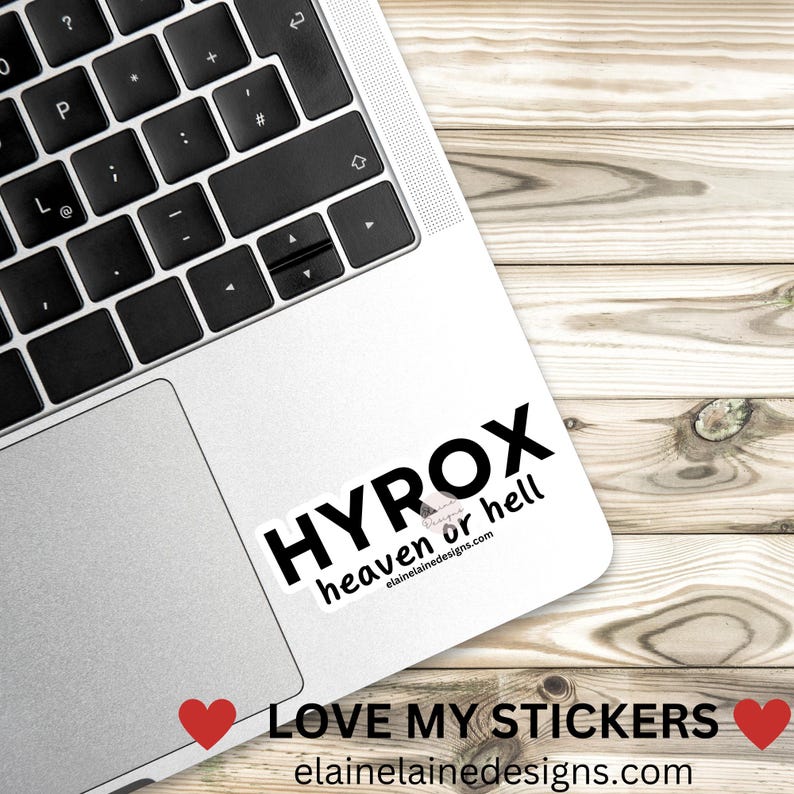 Hyrox Sticker, High Performance Sticker, Hyrox, Endurance Sticker, 1k ...