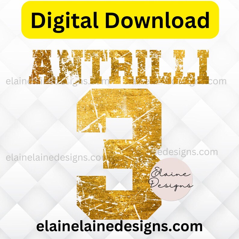 Custom Text, Sports Numbers, Personalized Sports Numbers, Distressed ...