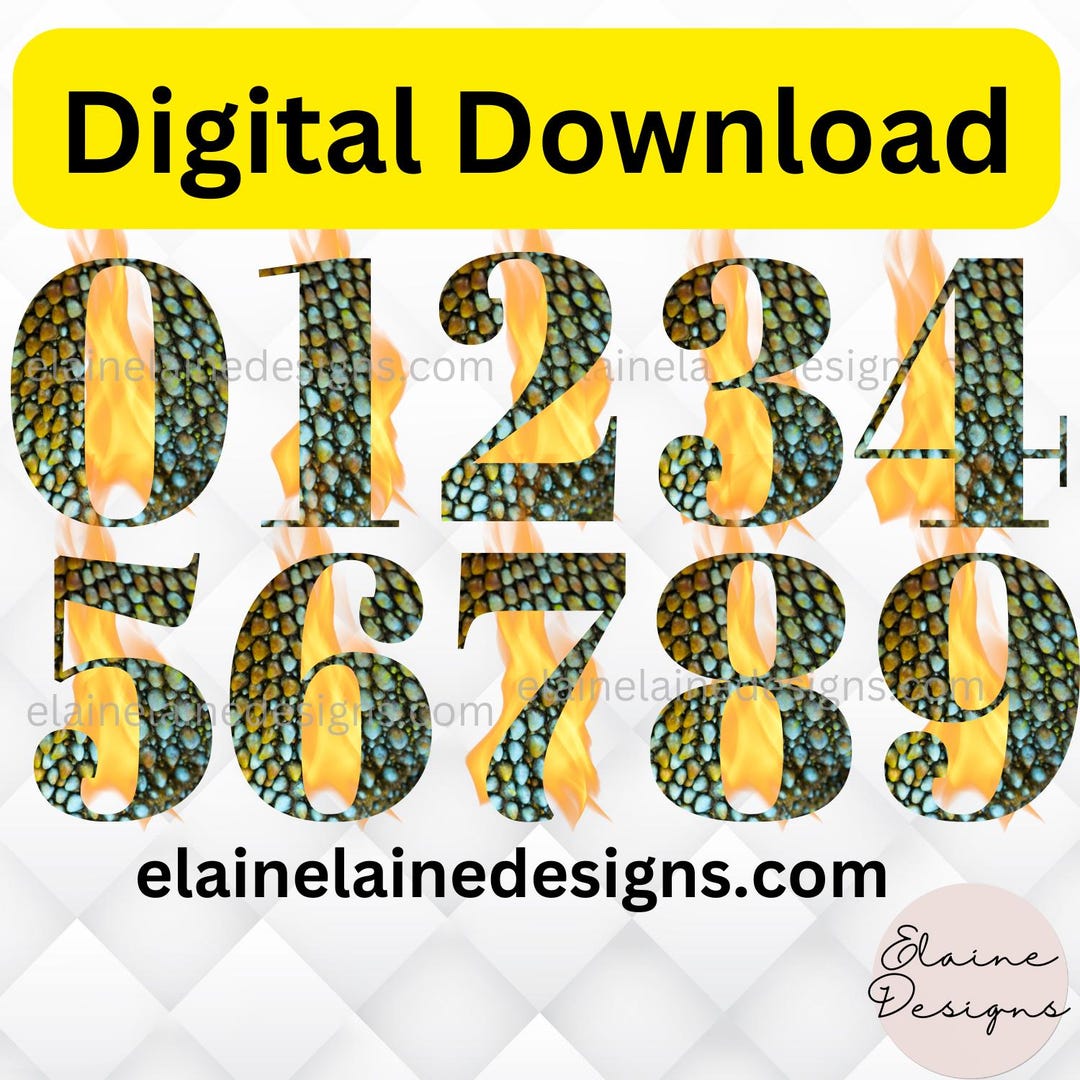 Dragon Numbers, Dragon Scale Numbers, Dragons, Dragon Fire, Fire ...