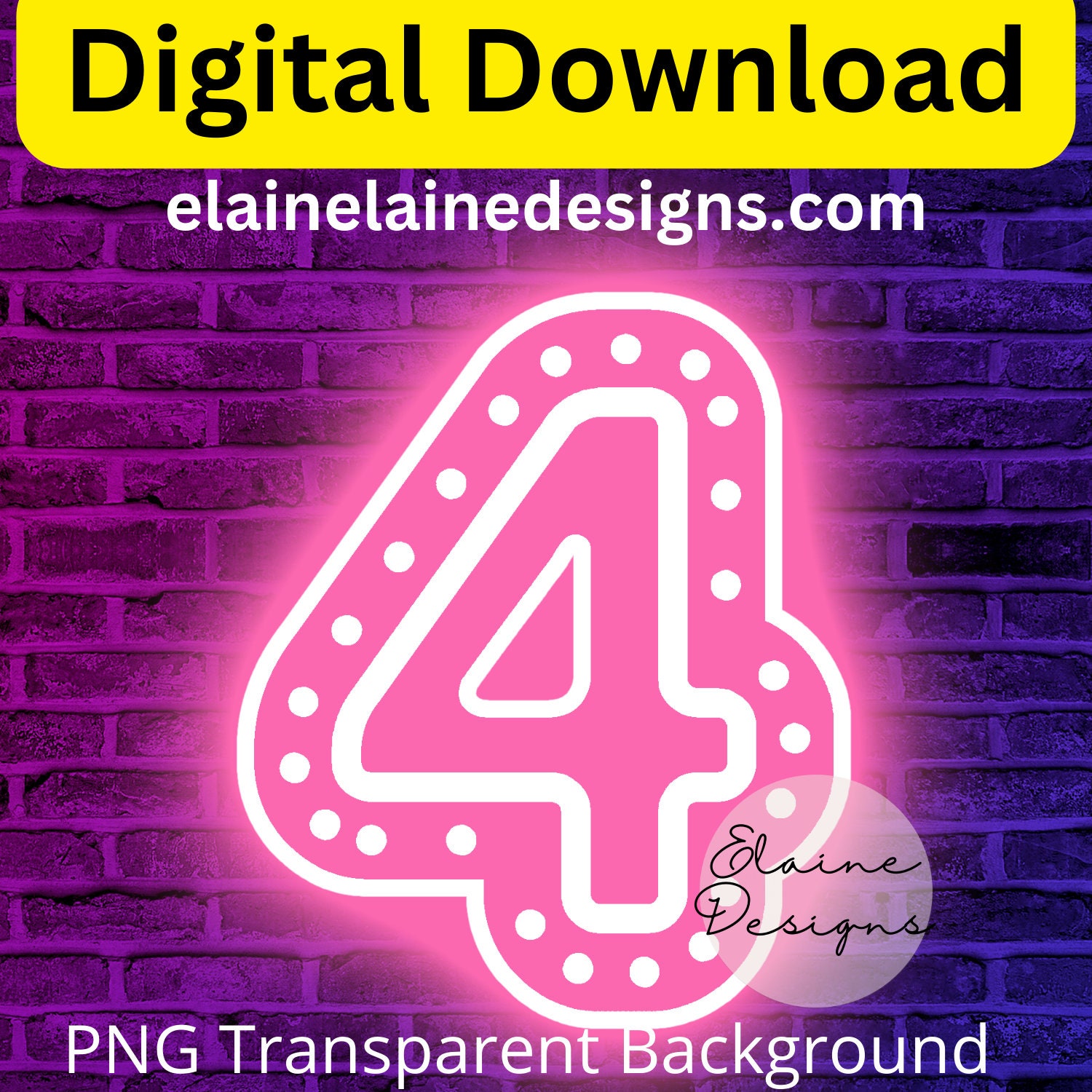 Neon Numbers PNG, Printable Numbers, Neon Numbers, Fluorescent Numbers ...