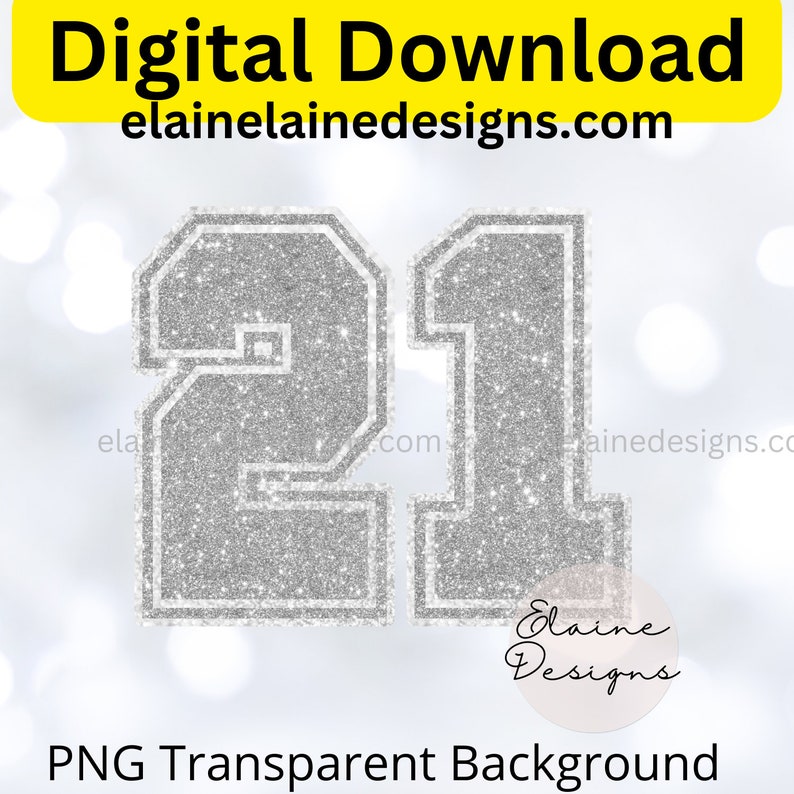 Glitter Numbers PNG, Varsity Numbers, Sports Numbers, Numbers Png ...