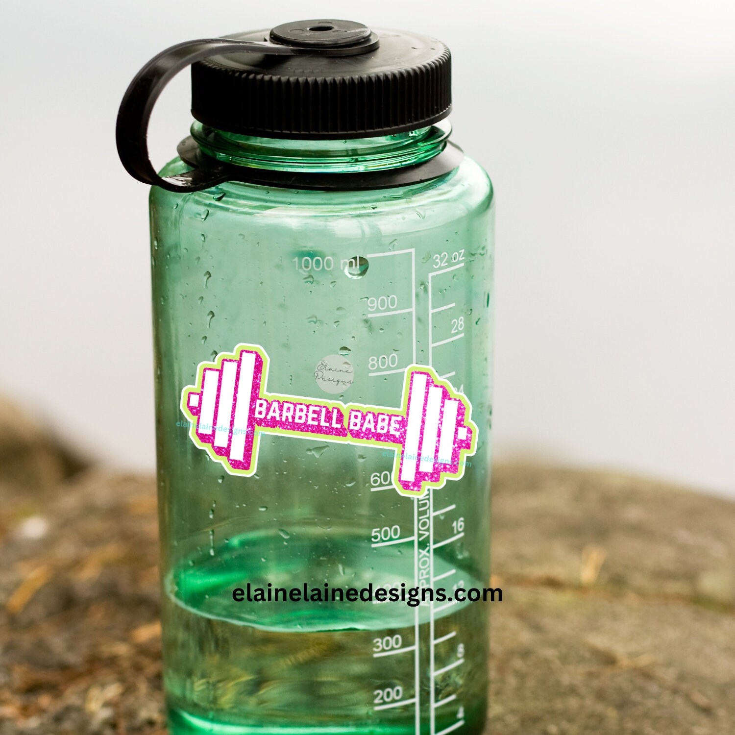 Crossfit Sticker, Girl Power Sticker, Barbell Babe Sticker, Girl ...