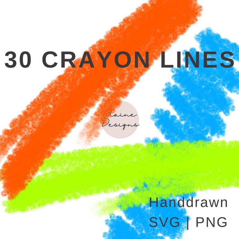 Crayon Lines Svg Handdrawn Lines Colorful Lines Crayola Line Crayon ...