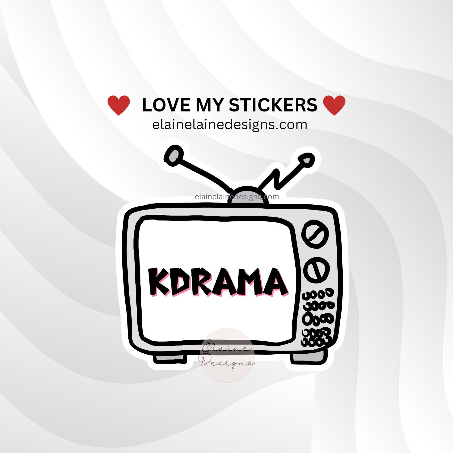 Kdrama Stickers, Korean Drama Stickers, Kdrama on Tv, Kdrama Obsessed ...