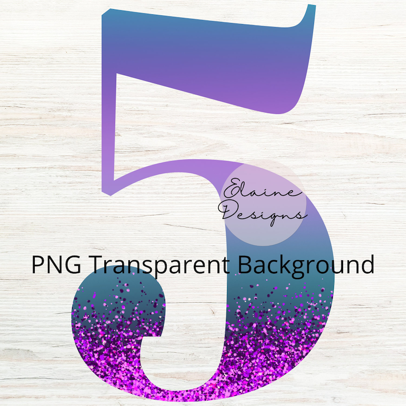 Purple Sparkle Numbers Purple Glitter Numbers Wedding Table Numbers ...