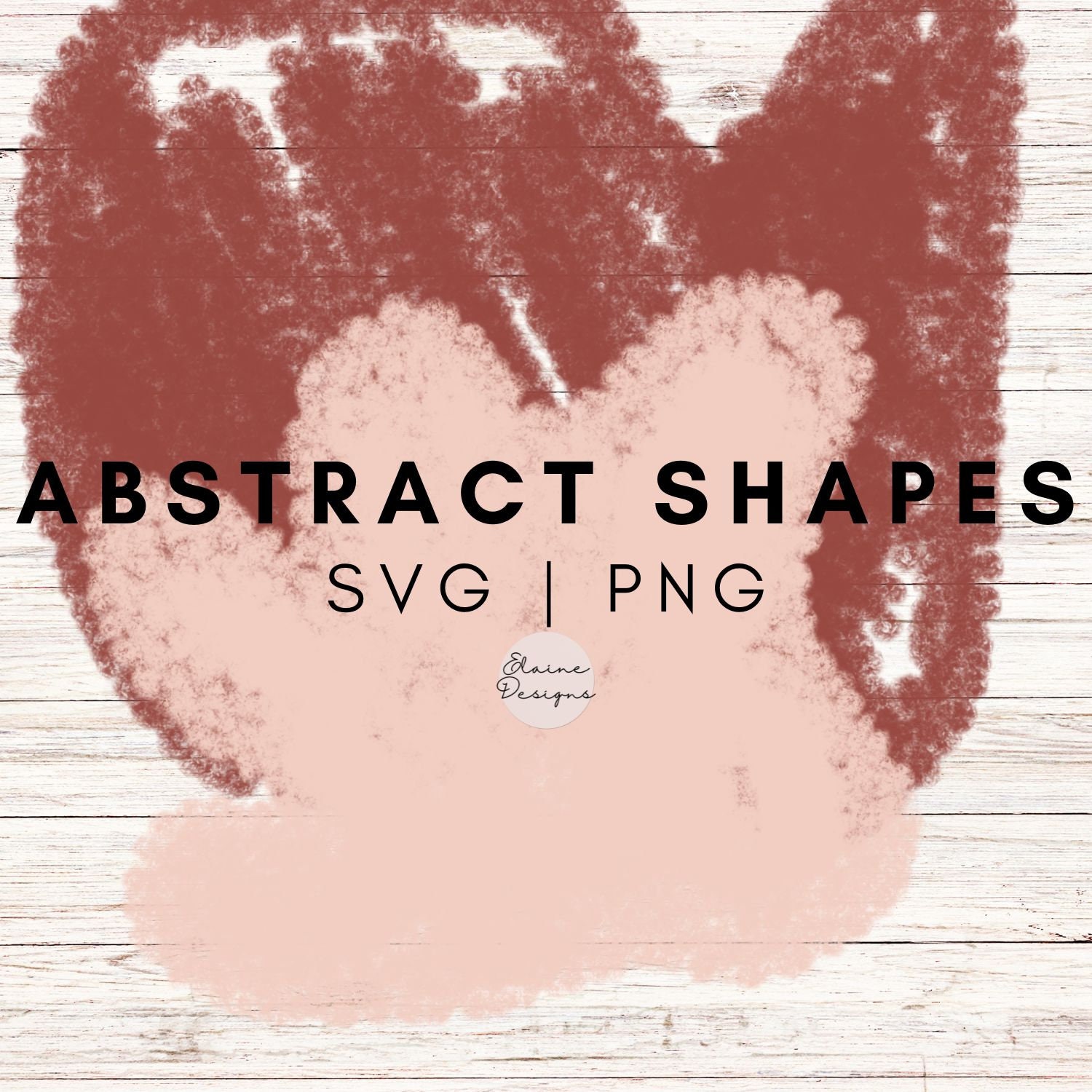 Abstract Shapes Svg Boho Shapes Clipart Art Crayon Random Shapes ...