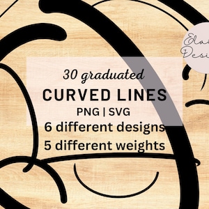 Curved Lines Graduated Curved Lines Png Curve Line Hill Mountain Bundle ...
