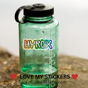 Hyrox Sticker, High Performance Sticker, Hyrox, Running Sticker, 1k at ...