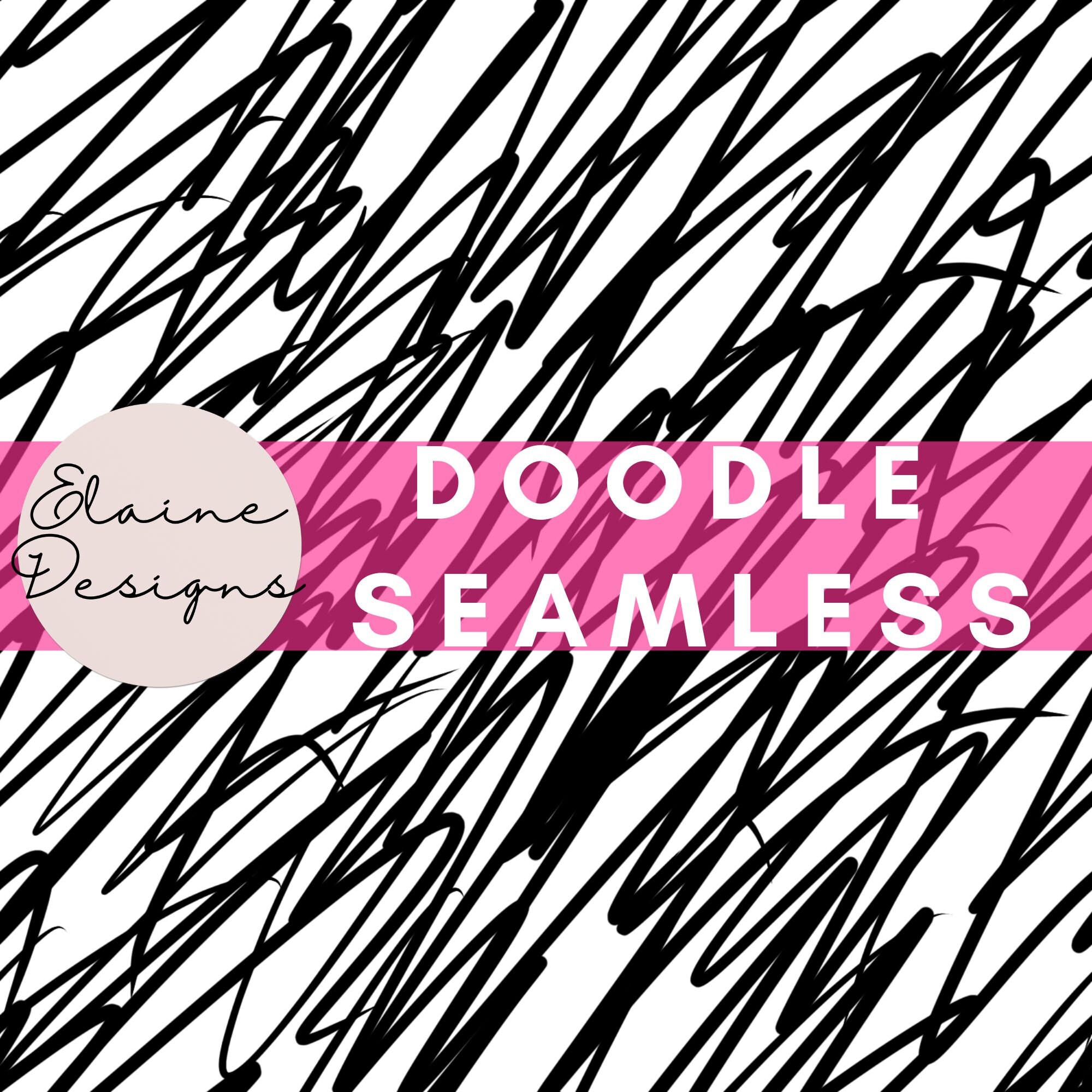 Seamless Pattern, Lines, Lines Png, Digital Paper, Scribbles ...