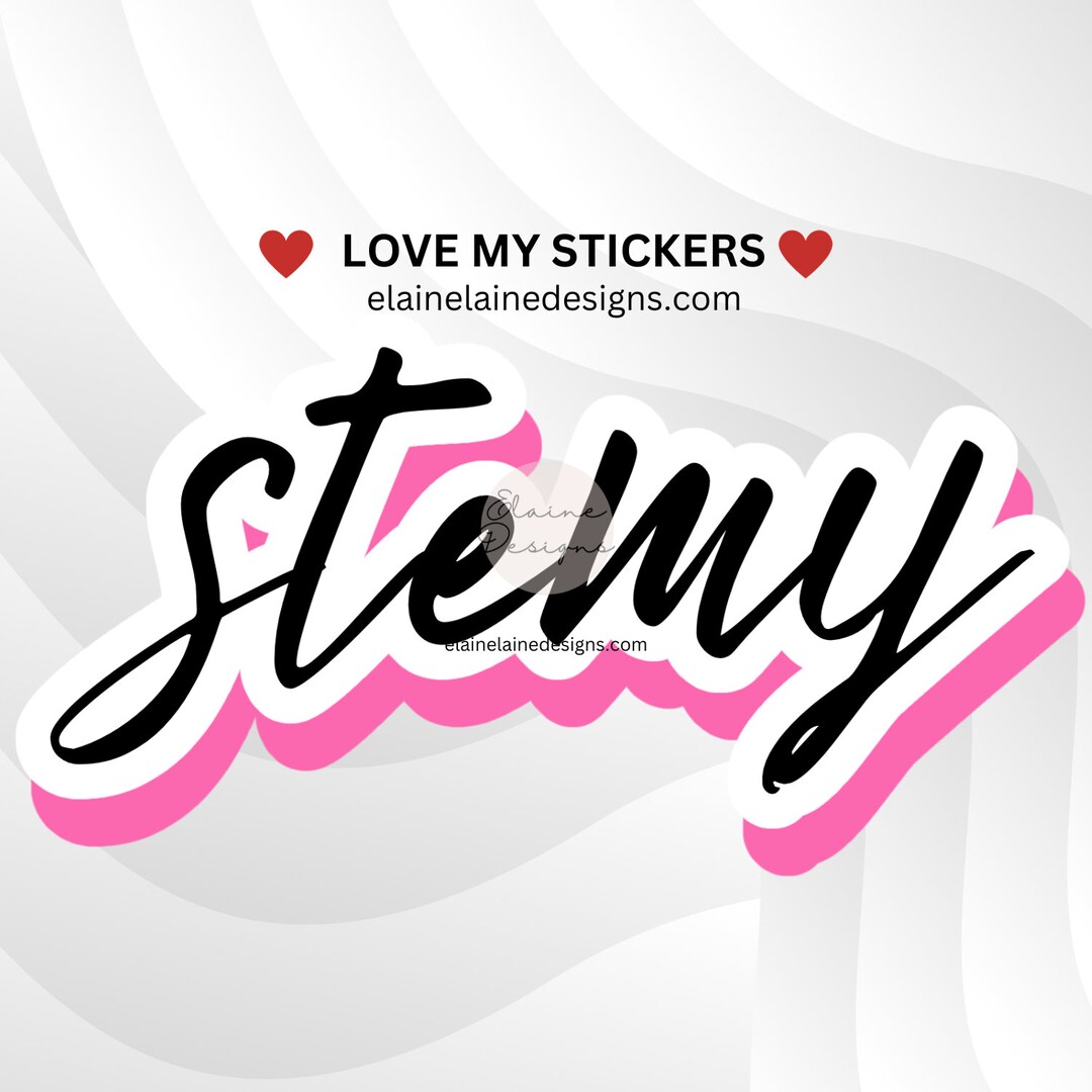 Stem Sticker, Girls in Stem, Women in Stem, Stemy Sticker, Science ...