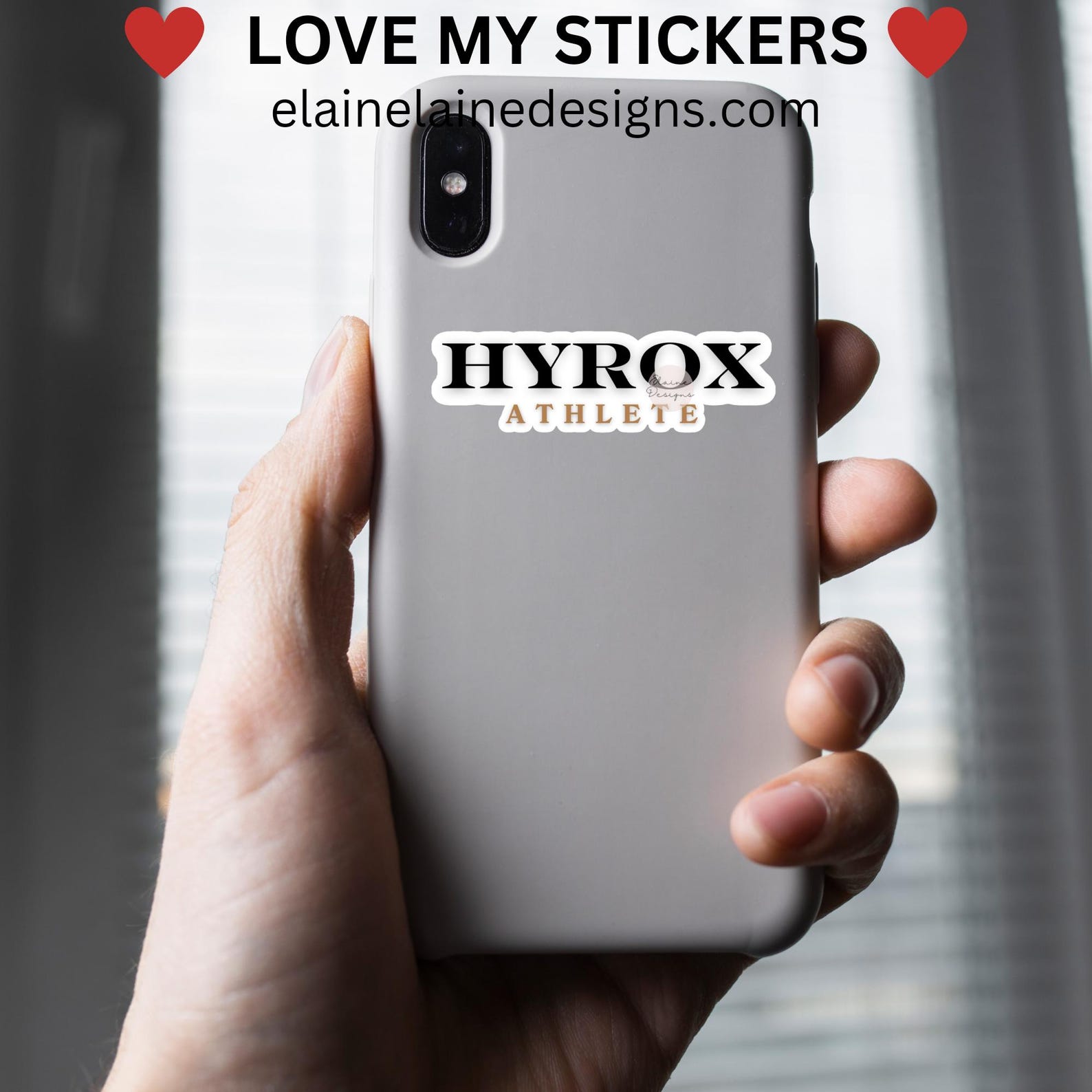 Hyrox Sticker, Hyrox, Running Sticker, 1k at a Time, Crossfit Sticker ...