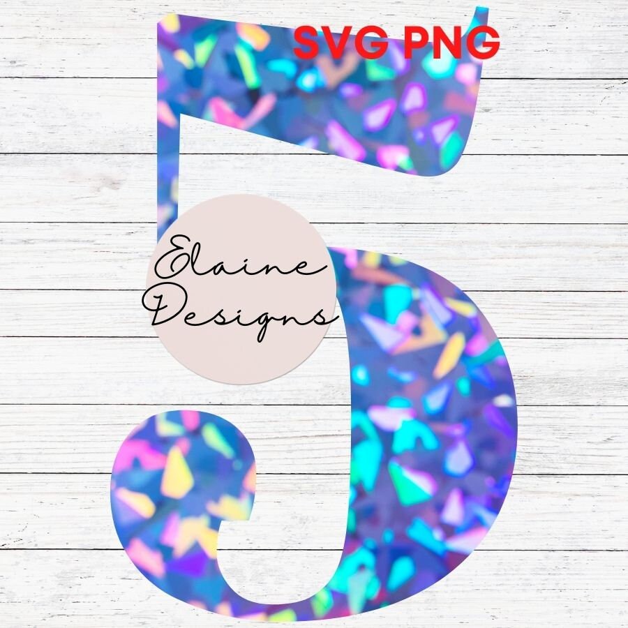 Holographic Numbers Numbers Wedding Table Numbers Mermaid Party Numbers ...