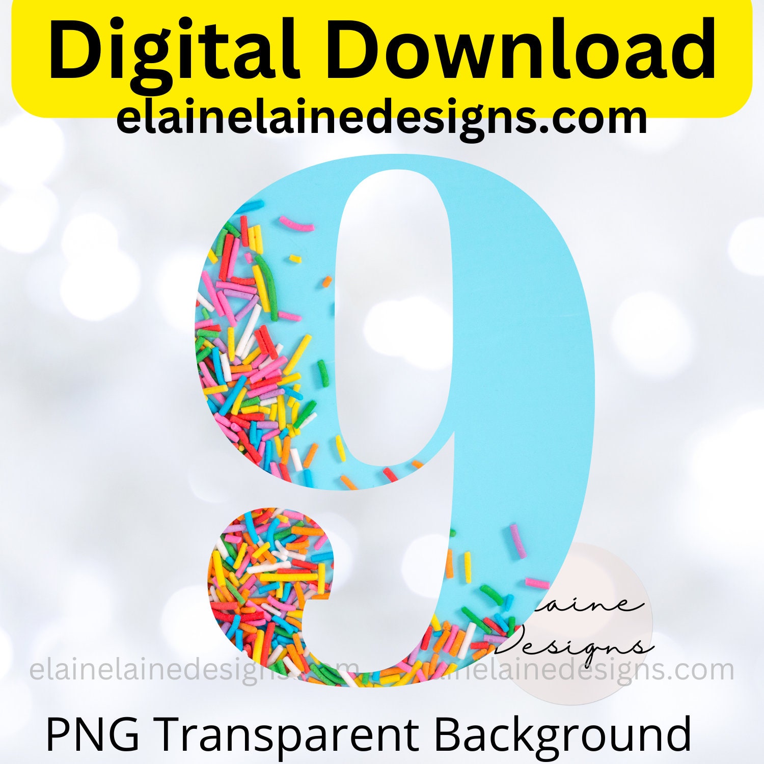 Numbers PNG, Printable Numbers, Sprinkle Numbers, Sprinkles, Sweet ...