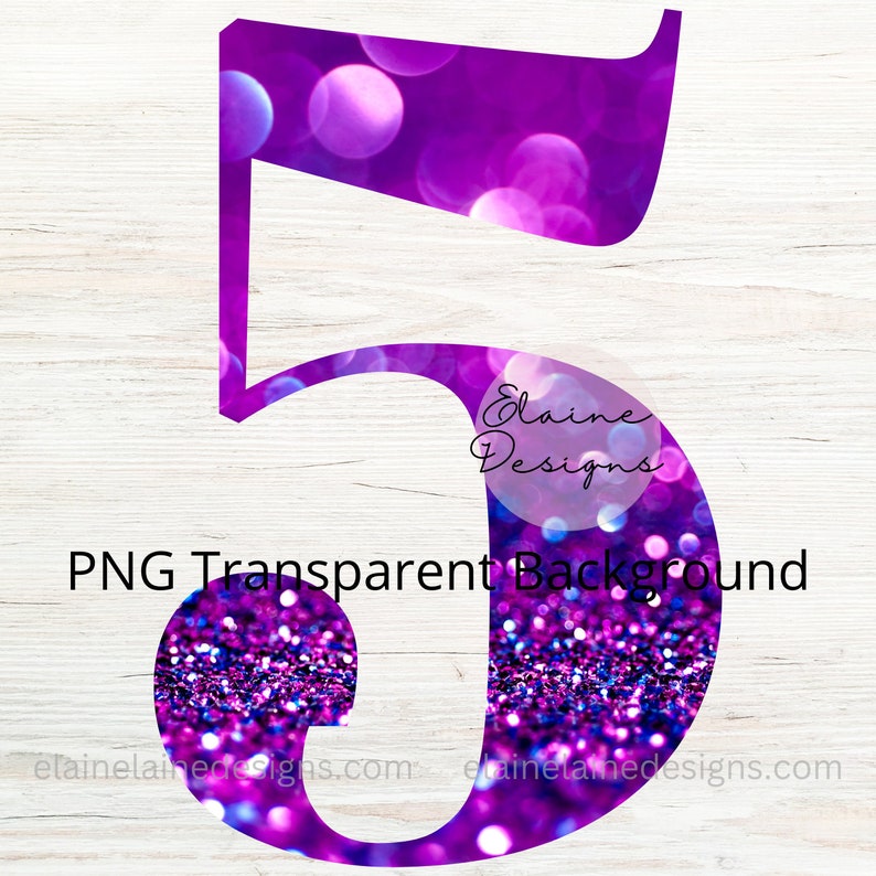 Purple Sparkle Numbers Purple Glitter Numbers Wedding Table Numbers ...