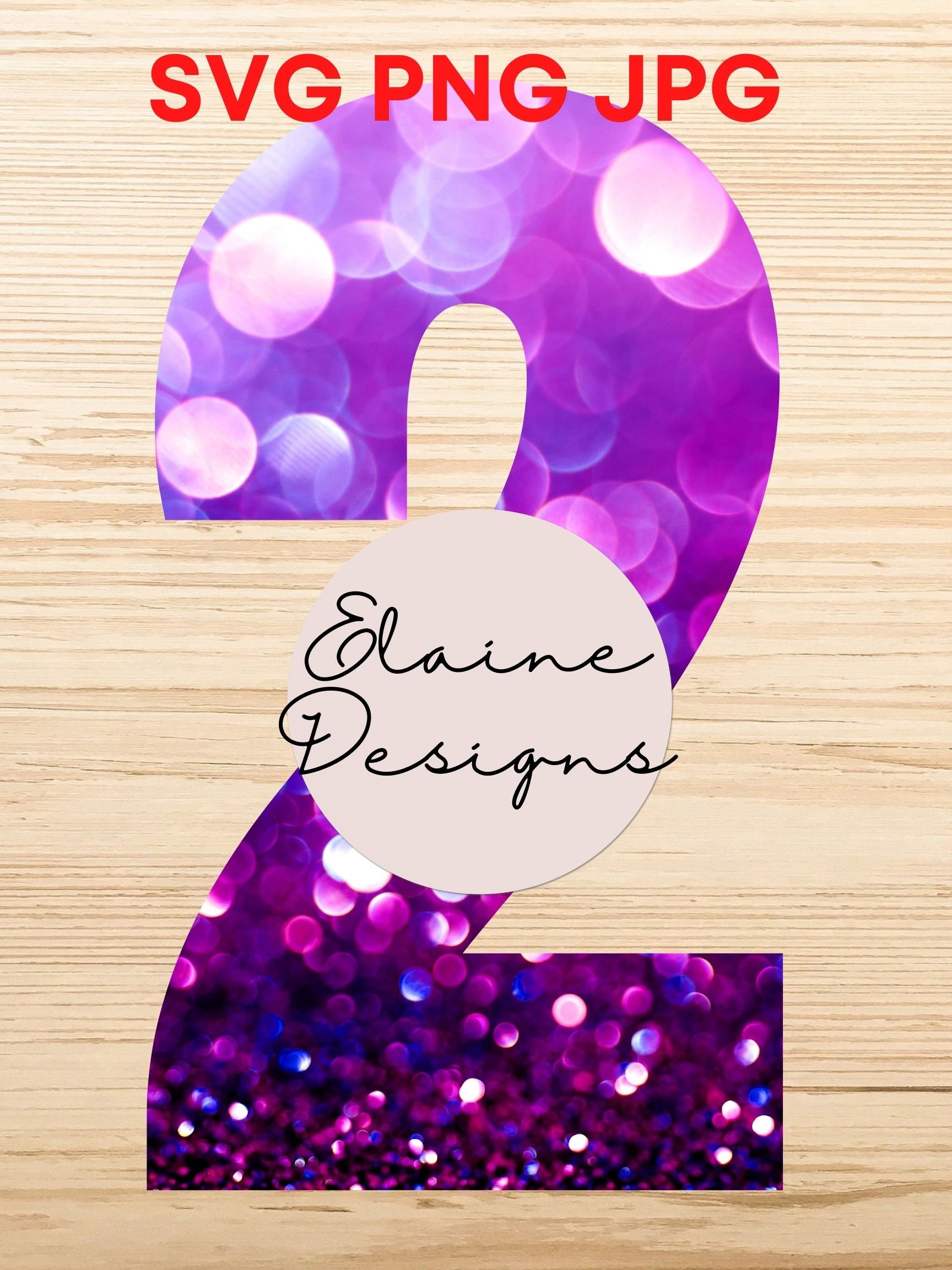 Purple Sparkle Numbers Purple Glitter Number Wedding Table Numbers Girl ...