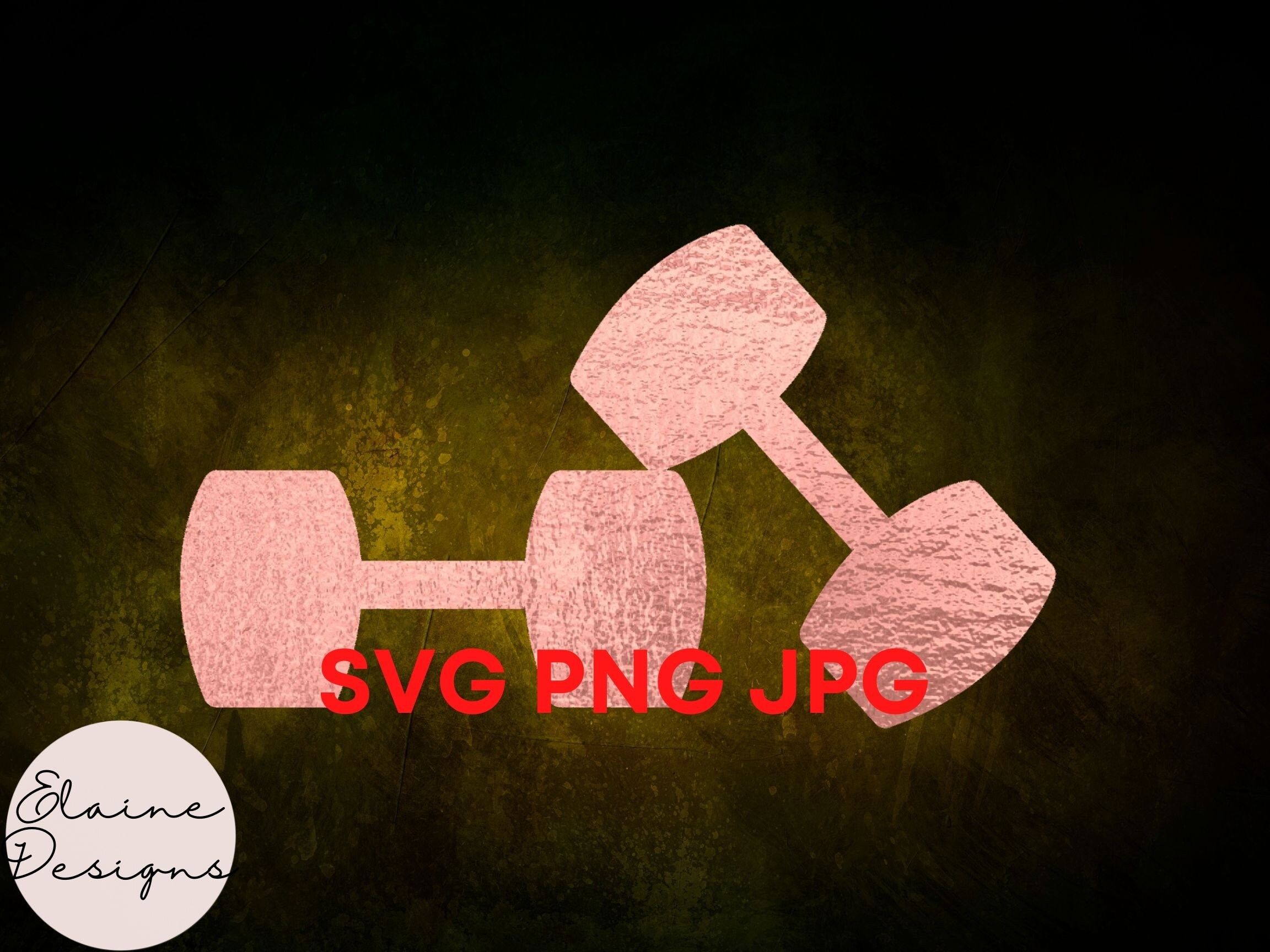 Rose Gold Glitter Dumbbell Workout Rose Gold Foil Dumbell - Etsy