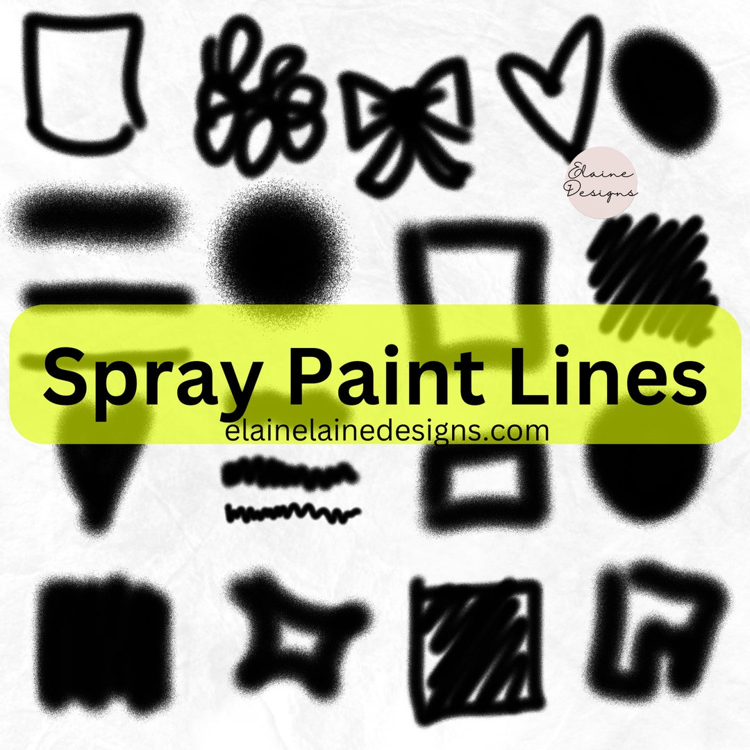 Spray Paint Lines, Spray Paint Splashes, Street Art, Graffiti, Paint ...