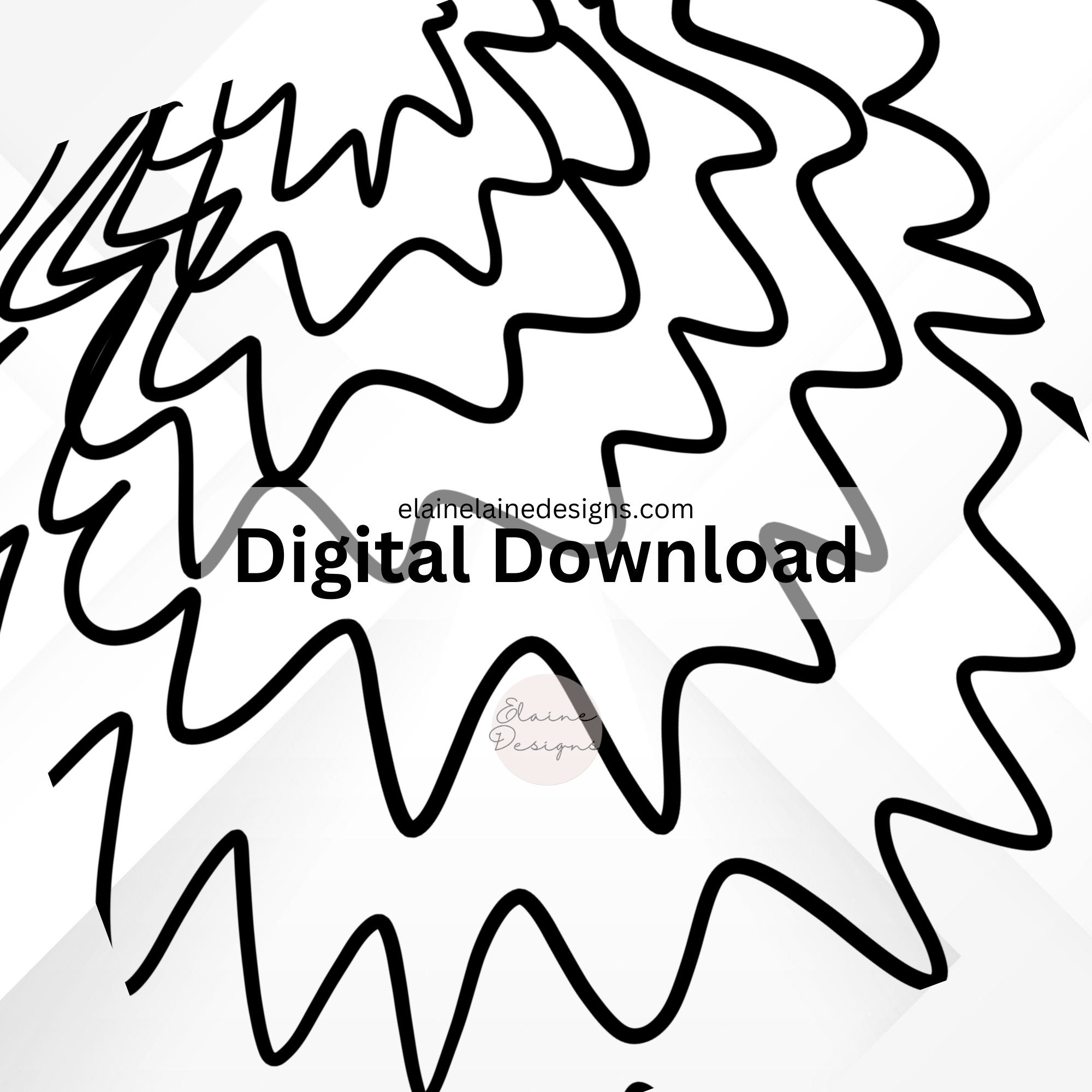 Lines Png, Background, Doodles, Printable, Stripes, Handdrawn, Squiggly ...