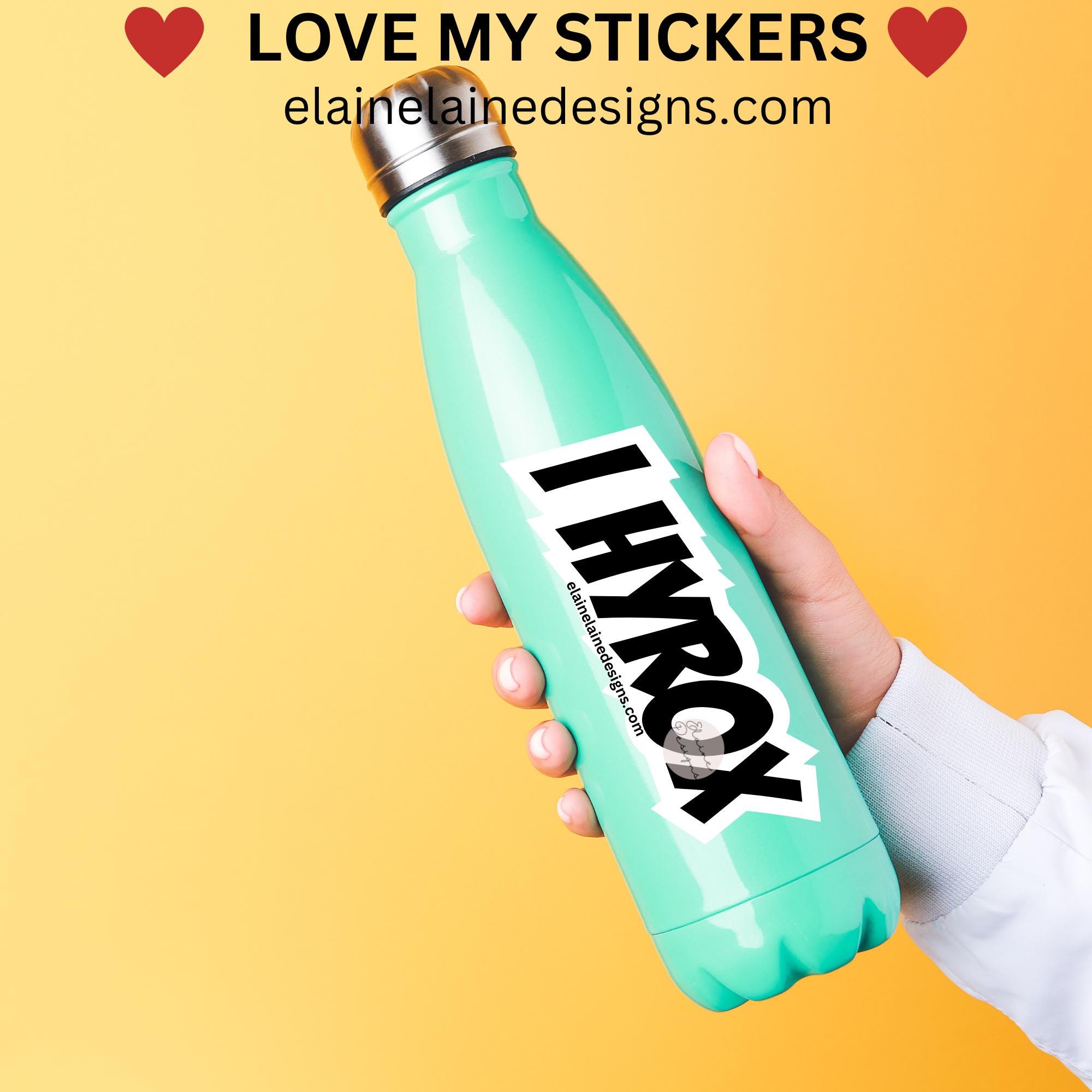Hyrox Sticker, High Performance Sticker, Hyrox, Endurance Sticker, 1k ...