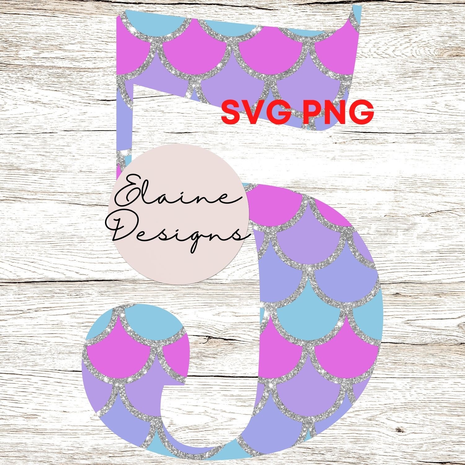 Mermaid Numbers Pink Mermaid Scales Mermaid Birthday Numbers Pink ...