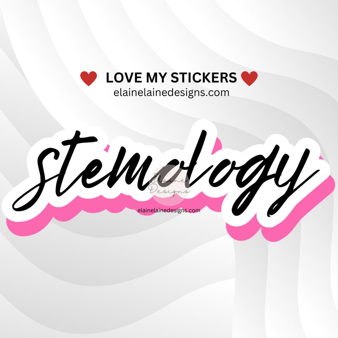 Stem Sticker, Girls in Stem, Women in Stem, Stemology, Science ...