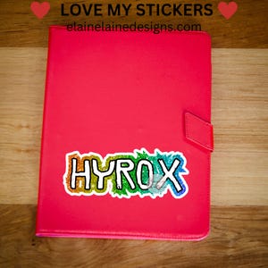 Hyrox Sticker, High Performance Sticker, Hyrox, Running Sticker, 1k at ...