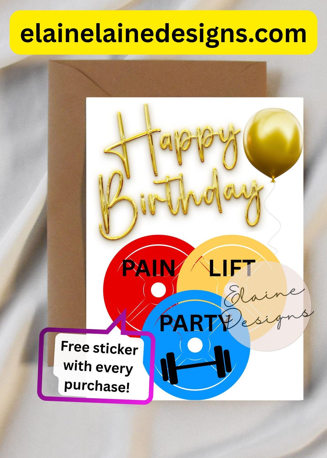 Crossfit Birthday Card, Happy Birthday, Hyrox Birthday, Crossfit Cards ...