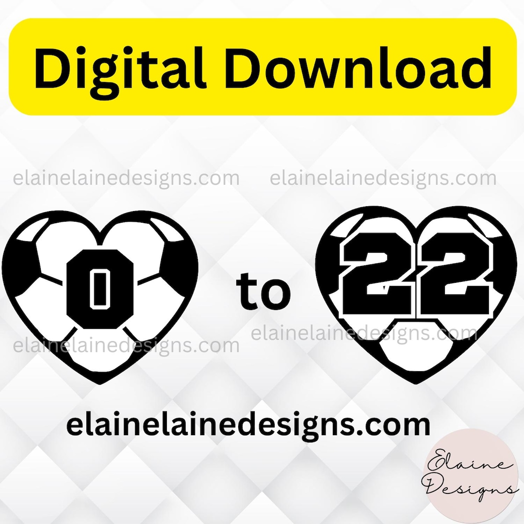 Soccer Ball Numbers, Soccer Numbers, Football Numbers, Soccer, Numbers ...