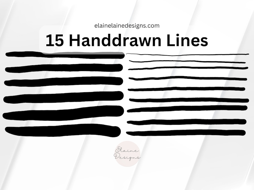 Lines Svg Simple Straight Lines Png Different Weights Thickness Lines ...