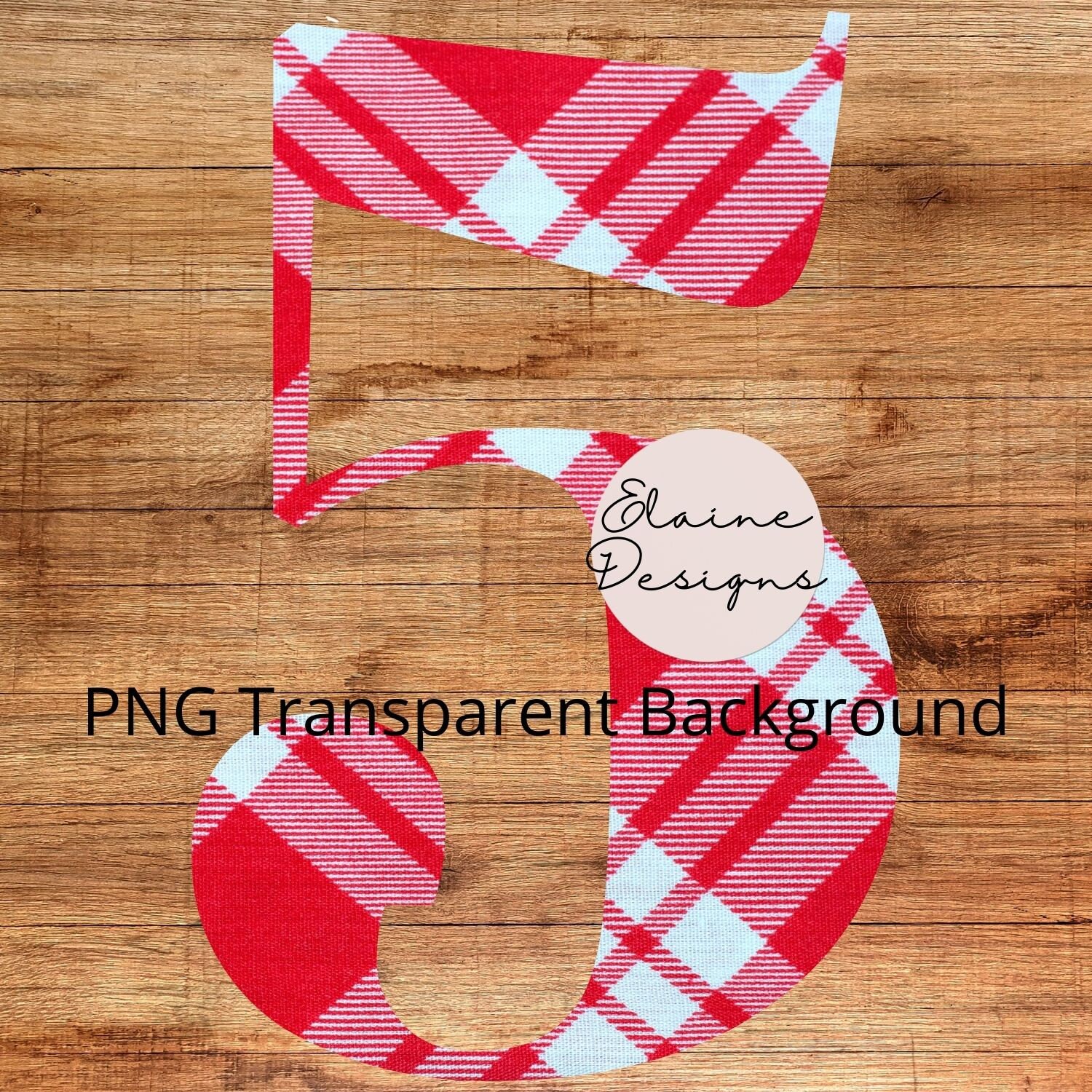 Red Checkered Numbers Red Numbers Gingham Numbers Red Plaid Numbers ...