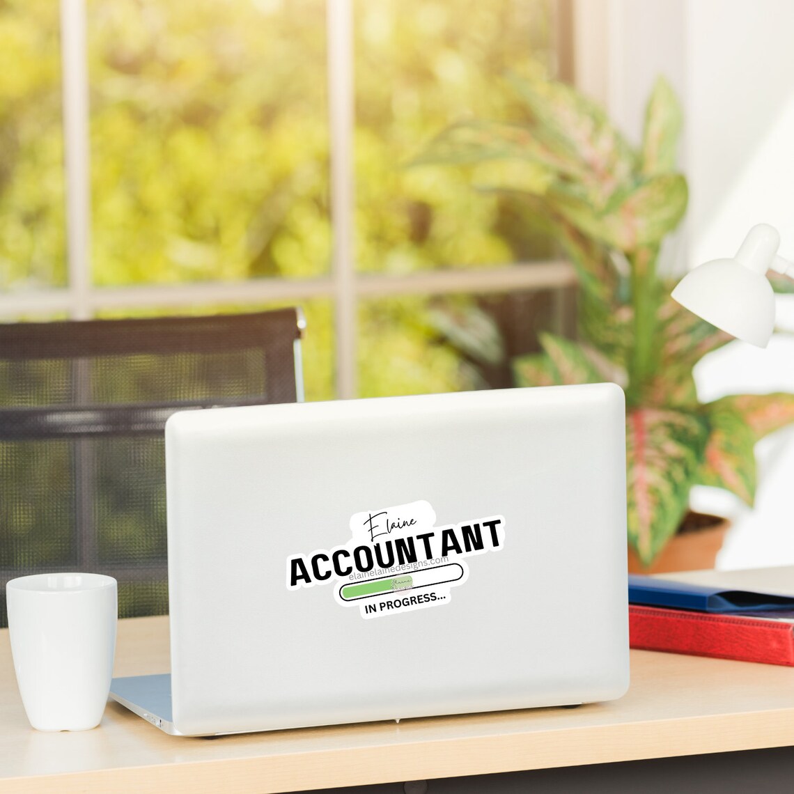 Accountant in Progress, Custom Accountant Sticker, Accountant Gift, New ...