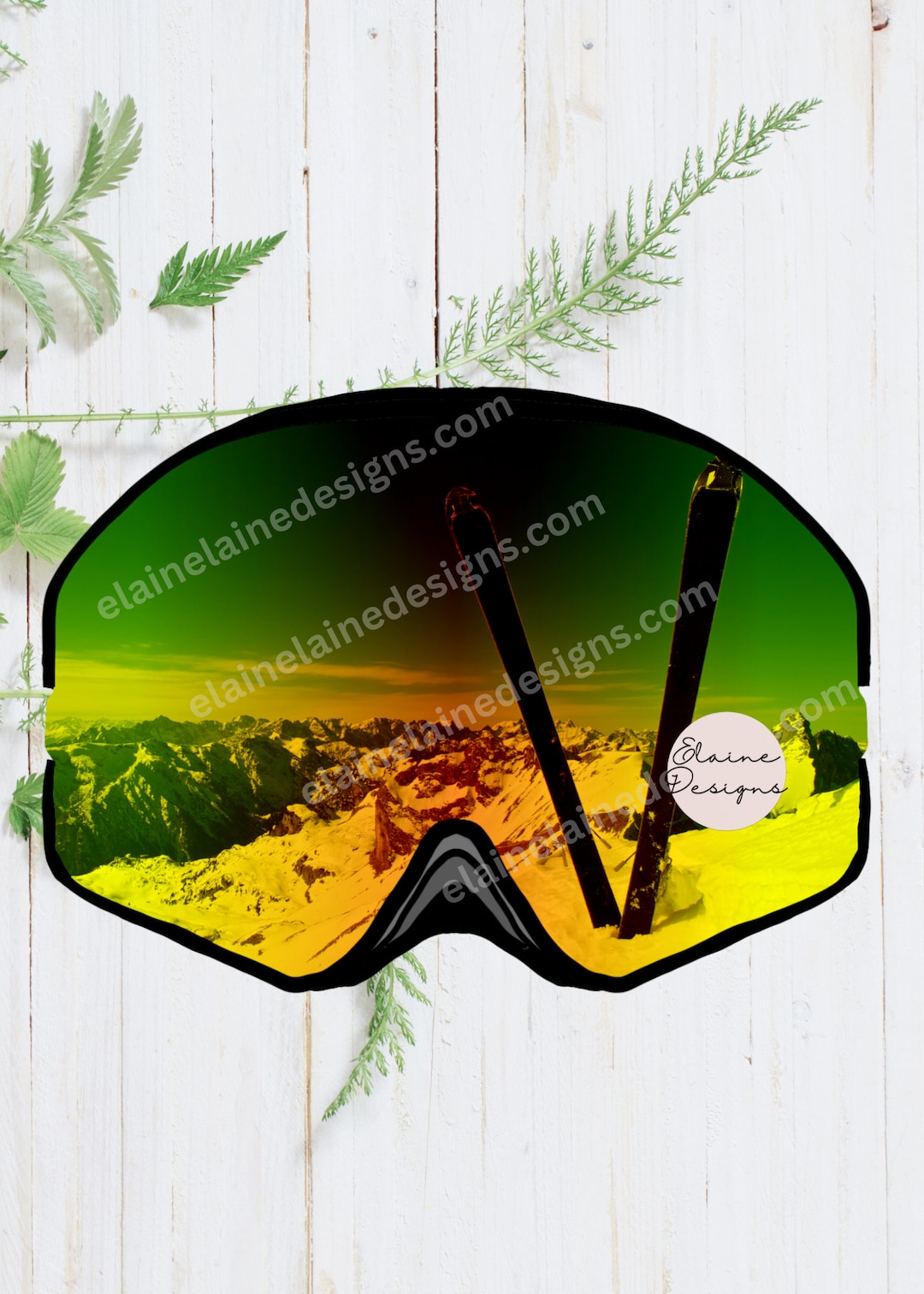 Ski Sticker, Skiing Sticker, Snow Sticker, Snowboarding Sticker ...