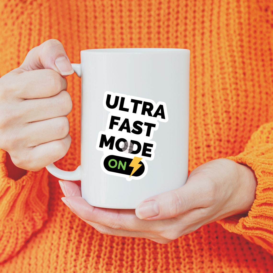 Ultra Fast Mode Sticker, Faster Sticker, Lightning Fast Sticker, Fast ...