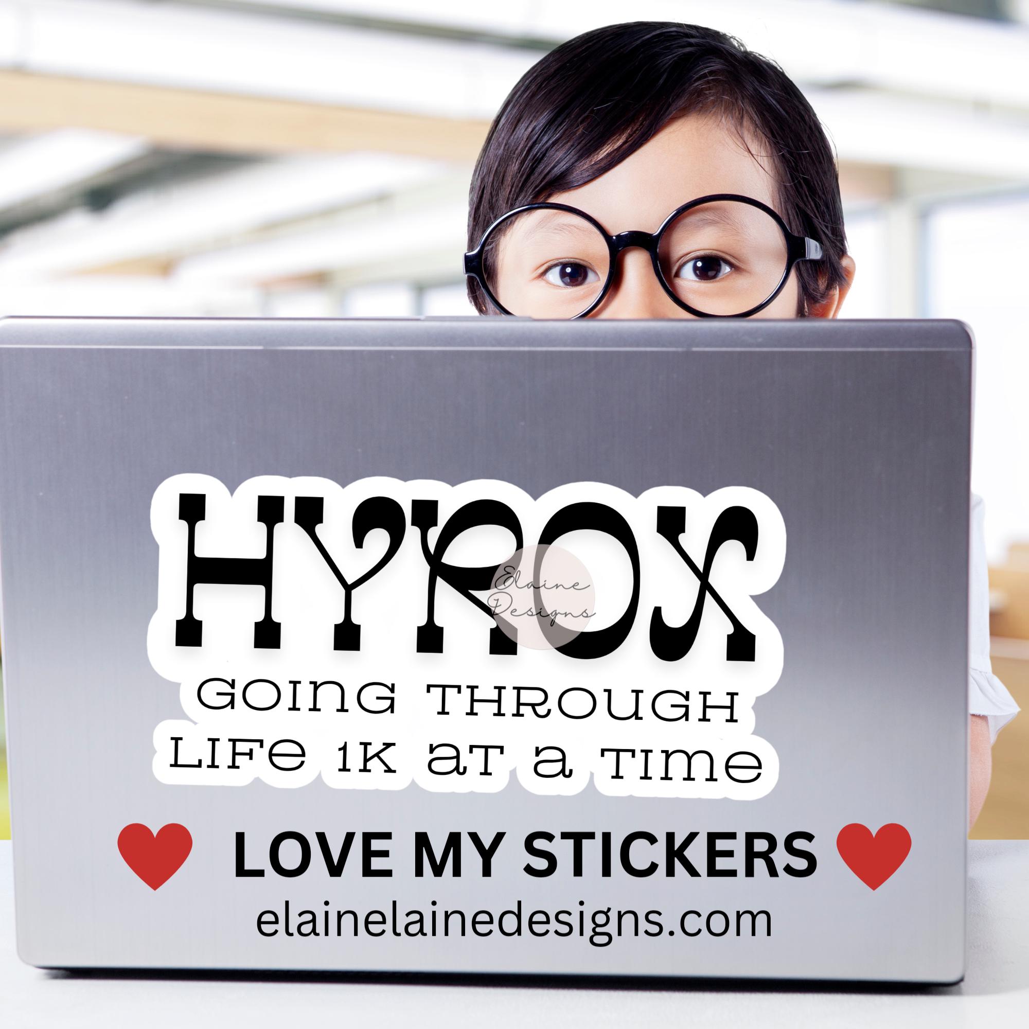 Hyrox Sticker, High Performance Sticker, Hyrox, Running Sticker, Going ...