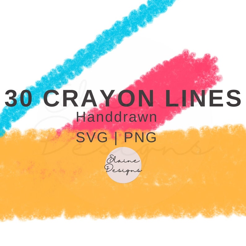 Crayon Lines Svg Handdrawn Lines Colorful Lines Crayola Line Crayon ...