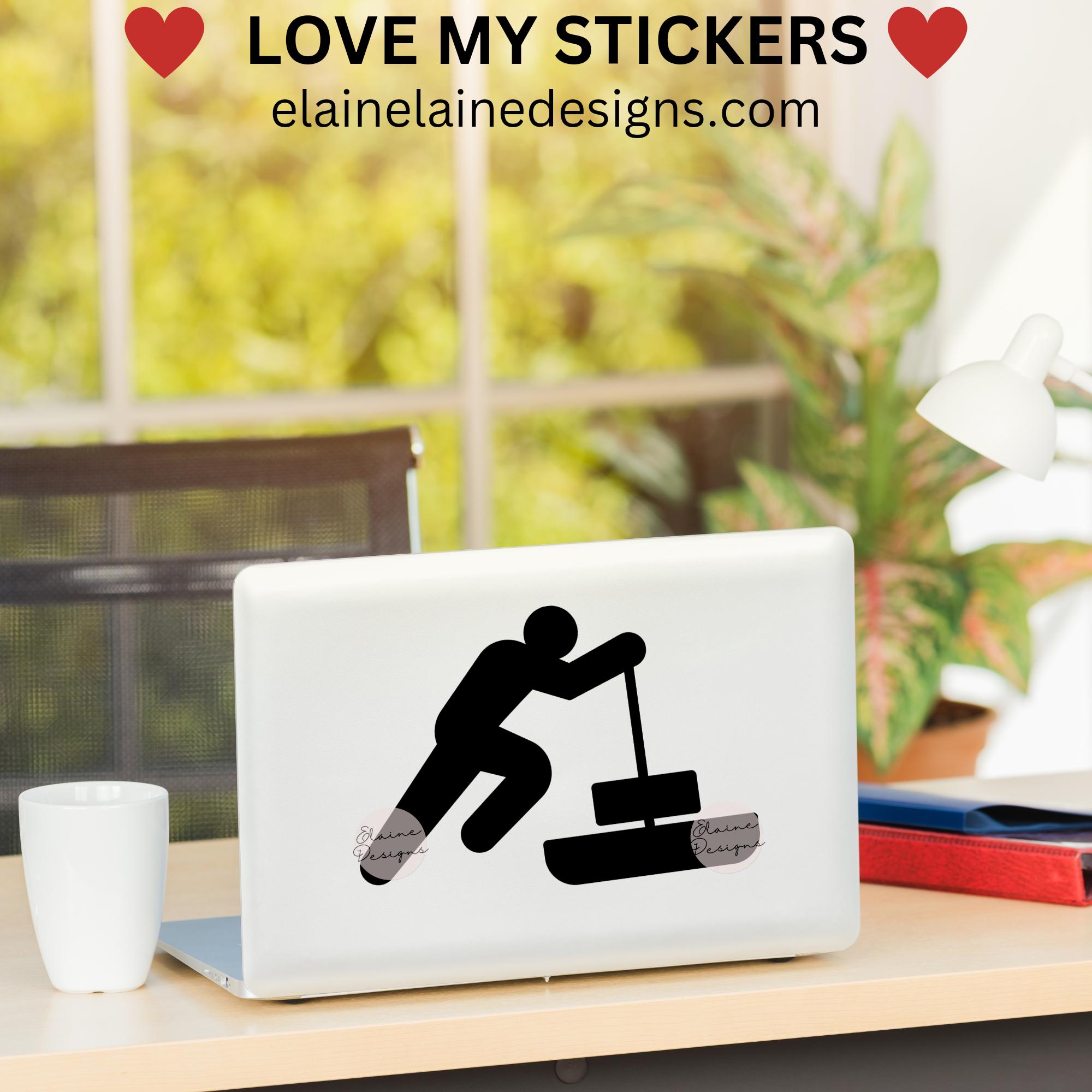 Hyrox Stickers, Hyrox Decal, Hyrox Decal Stickers, Sled Push Stickers ...