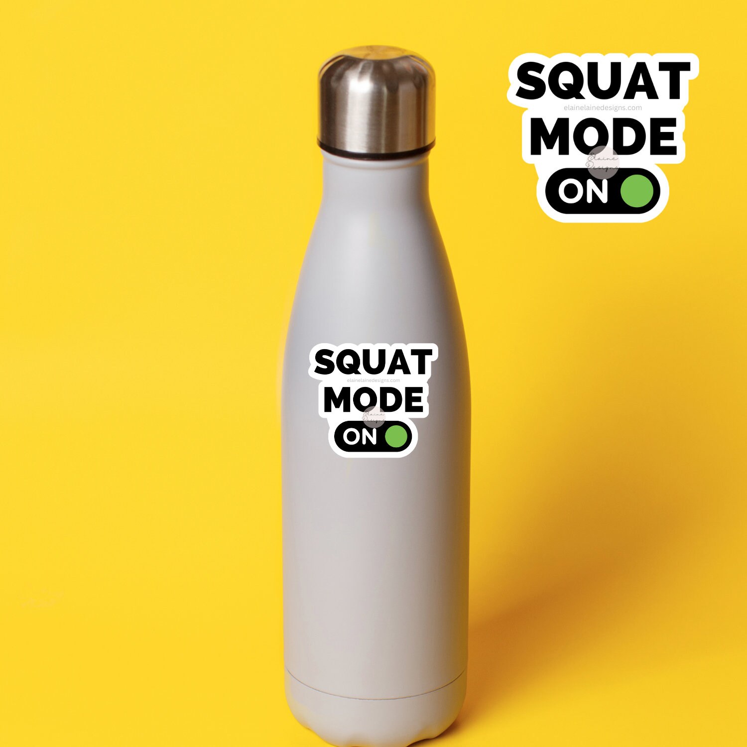 Squat Sticker, Squat Challenge Sticker, Squatting Sticker, Workout ...