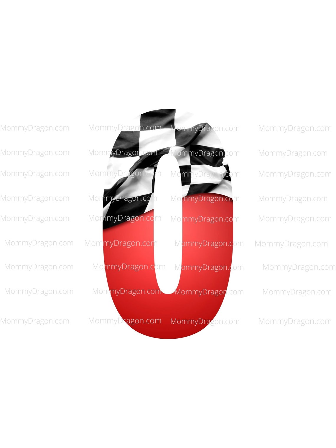 Red Checkered Flag Numbers Bundle 8 Fast cars Formula One | Etsy