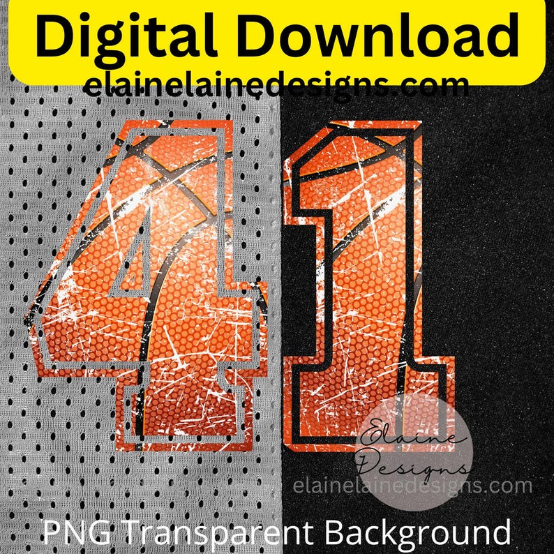 Basketball Numbers, Distressed Basketball Numbers, Numbers Png, Grunge ...