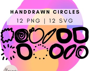Irregular Circle Svg - Etsy
