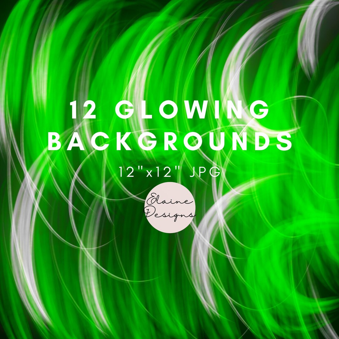 Green Neon Background Green Glowing Background Green Digital Paper Glow ...