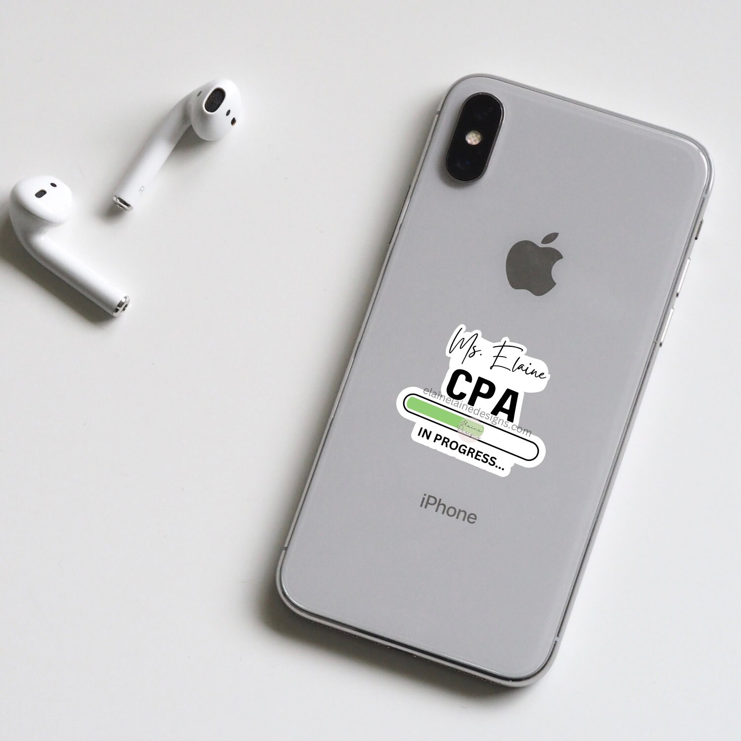 CPA in Progress, Custom Accountant Sticker, Cpa Accountant Gift, New ...