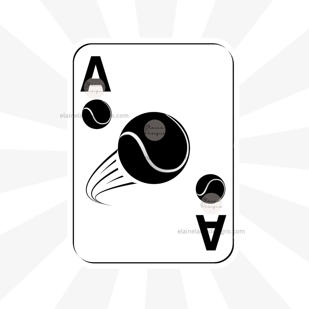 Tennis Ball Sticker, Tennis Sticker, Tennis Ace Sticker, Tennis Serve ...