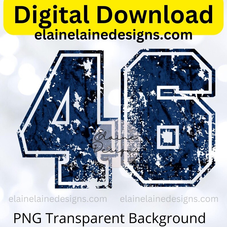 Distressed Font, Varsity Numbers, Blue Numbers, Sports Numbers, Grunge ...