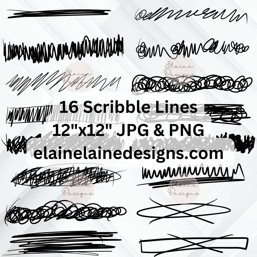 Hand Drawn Underlines Handdrawn Cross Out Line Mark Out Lines Wrong ...