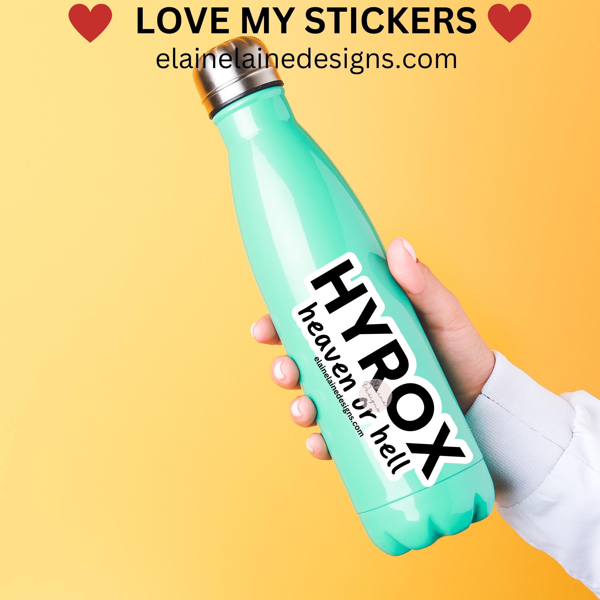 Hyrox Sticker, High Performance Sticker, Hyrox, Endurance Sticker, 1k ...
