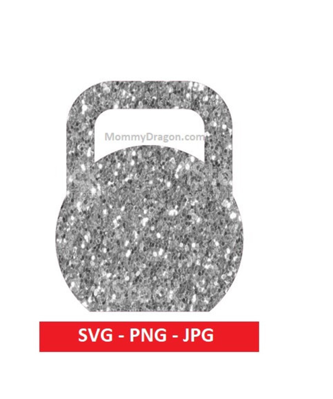 Shiny Silver Glitter Kettlebell Crossfit, Übung, Lift, Workout Shirt ...