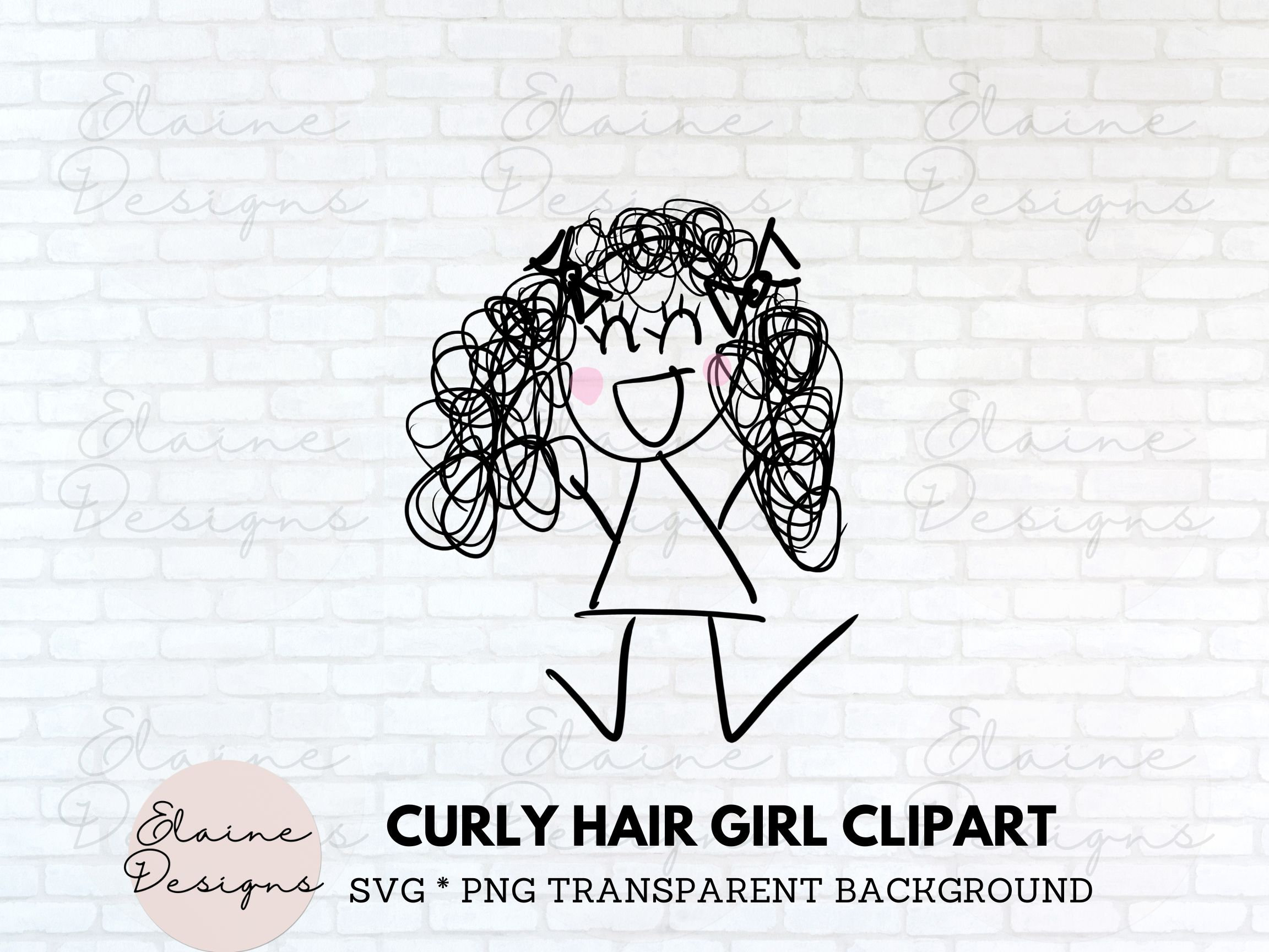 Curly Clipart